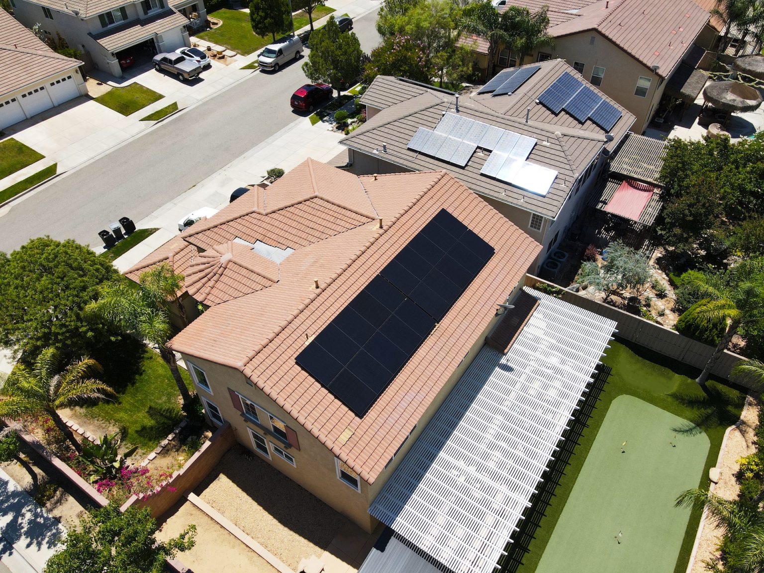 Residential Solar System Examples by ElectriCare